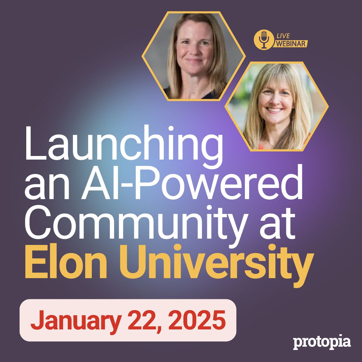 Webinar - Launching an AI-powered community at Elon University